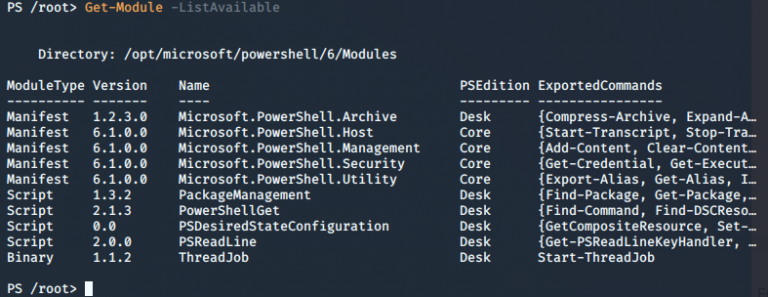 Kali-Linux now ships with PowerShell – first impressions | PowerShell ...